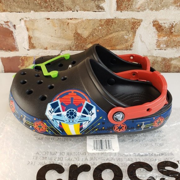 CROCS | Shoes | Crocs Crocband Darth Vader Star Wars Light Up Kids Size ...